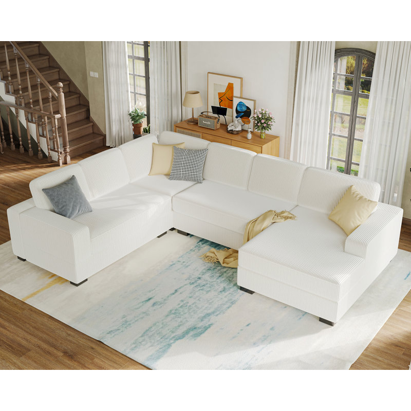 Large chaise sofa store
